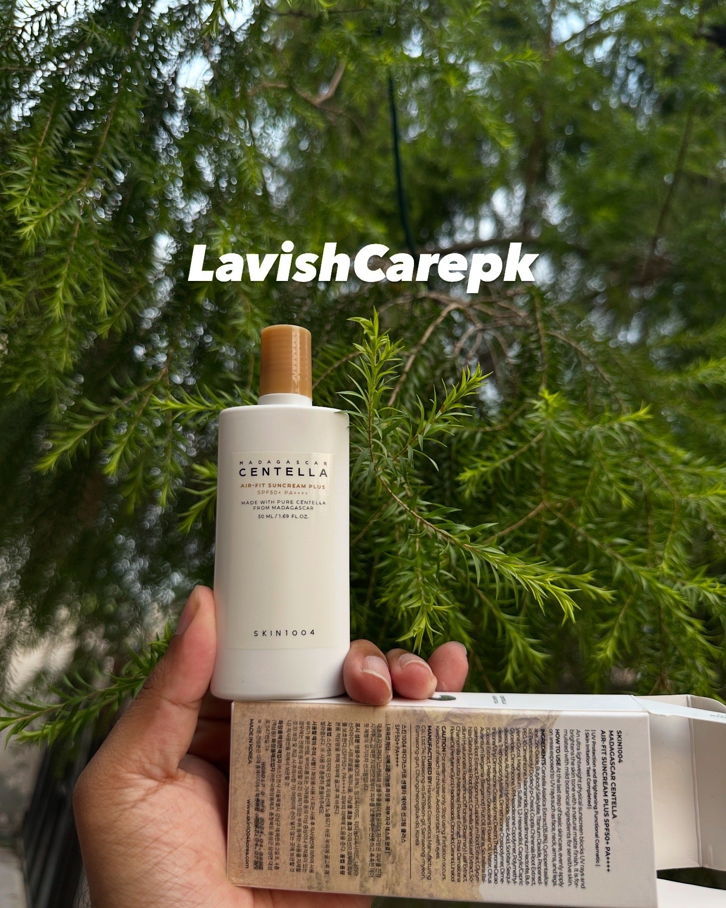 Centella AirFit Sunscreen Plus SPF 50+ PA++++! 🌿💧 – Lavishcarepk