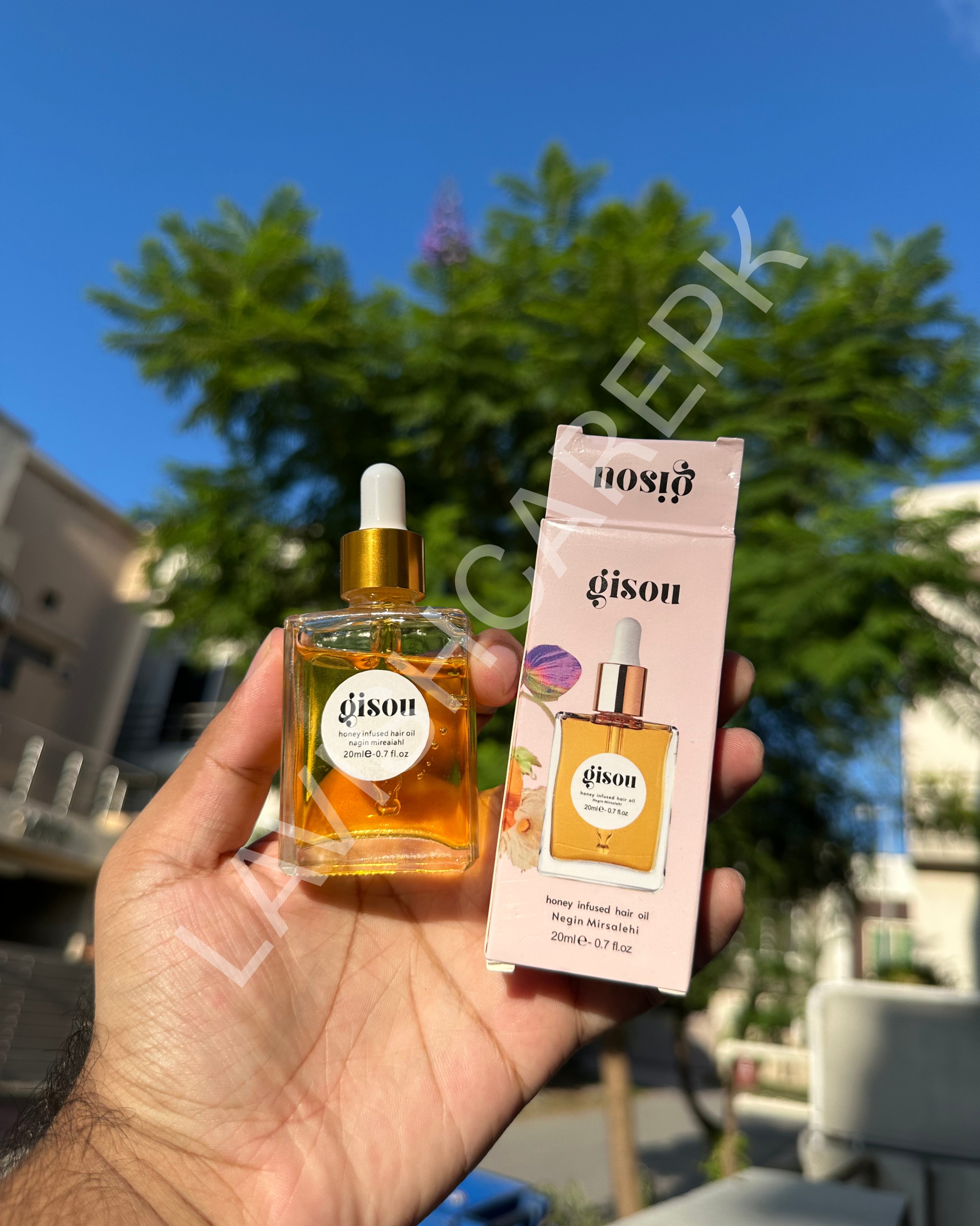 Gisou Honey Infused Hair Oil – 20ml – Lavishcarepk